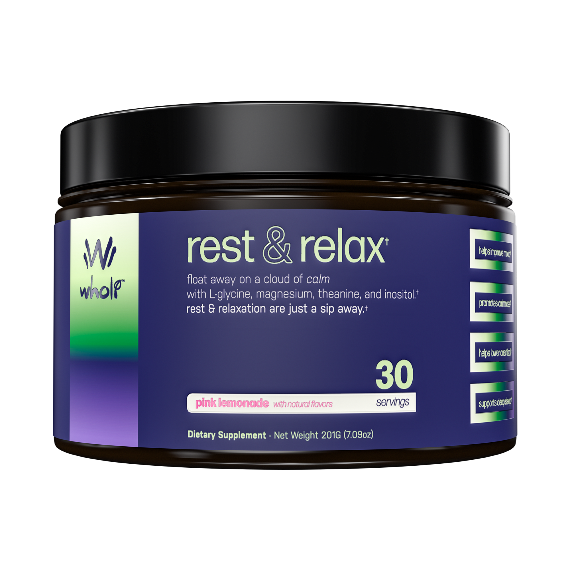 Rest & Relax - Premium Calming Powder – Wholi Supplements